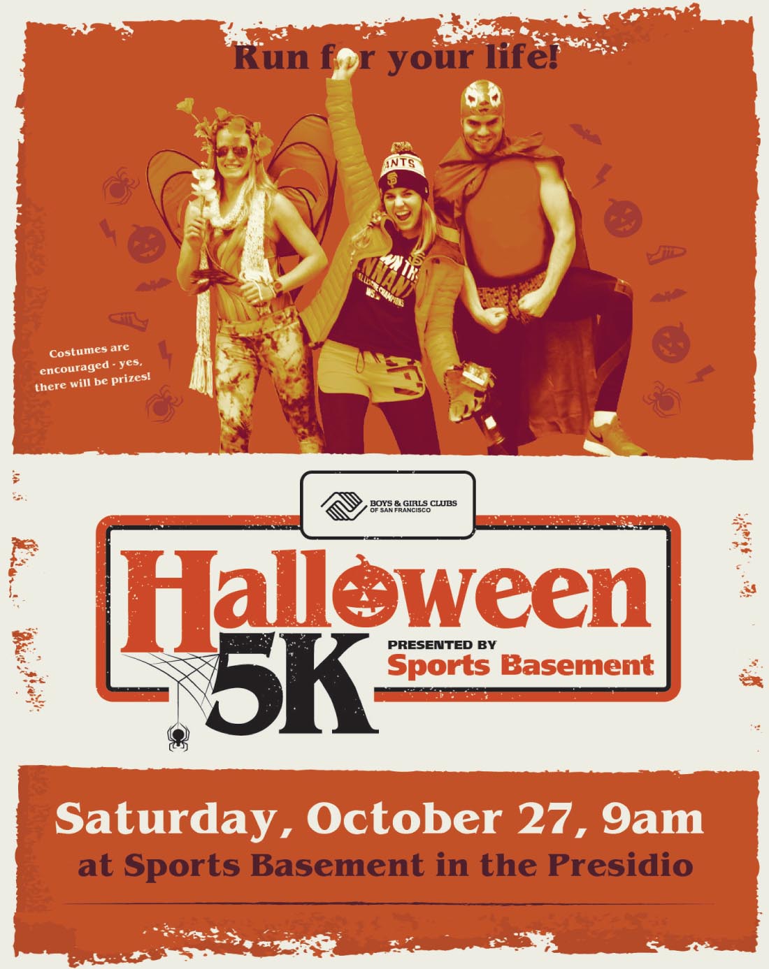 2018 BGCSF Halloween 5K Race Roster Registration Marketing 2018 BGCSF Halloween 5K Race Roster Registration Marketing