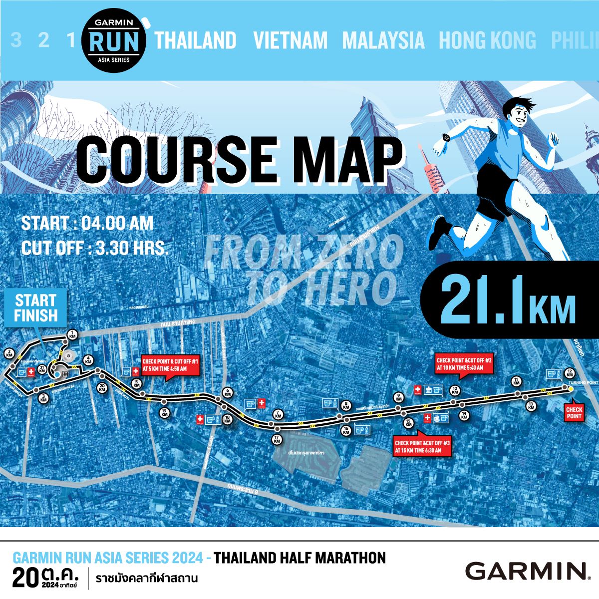2024 — Garmin Run Asia Series 2024 Thailand Half-Marathon — Race Roster ...