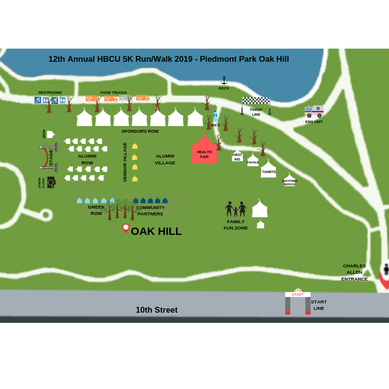 2019 — 12th Annual HBCU Run/Walk - Atlanta, Georgia — Race Roster ...