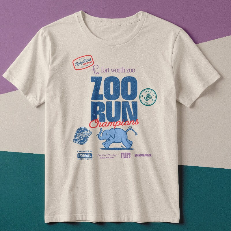 Additional Zoo Run T-Shirt — Store — 27th Annual Zoo Run — Race Roster ...