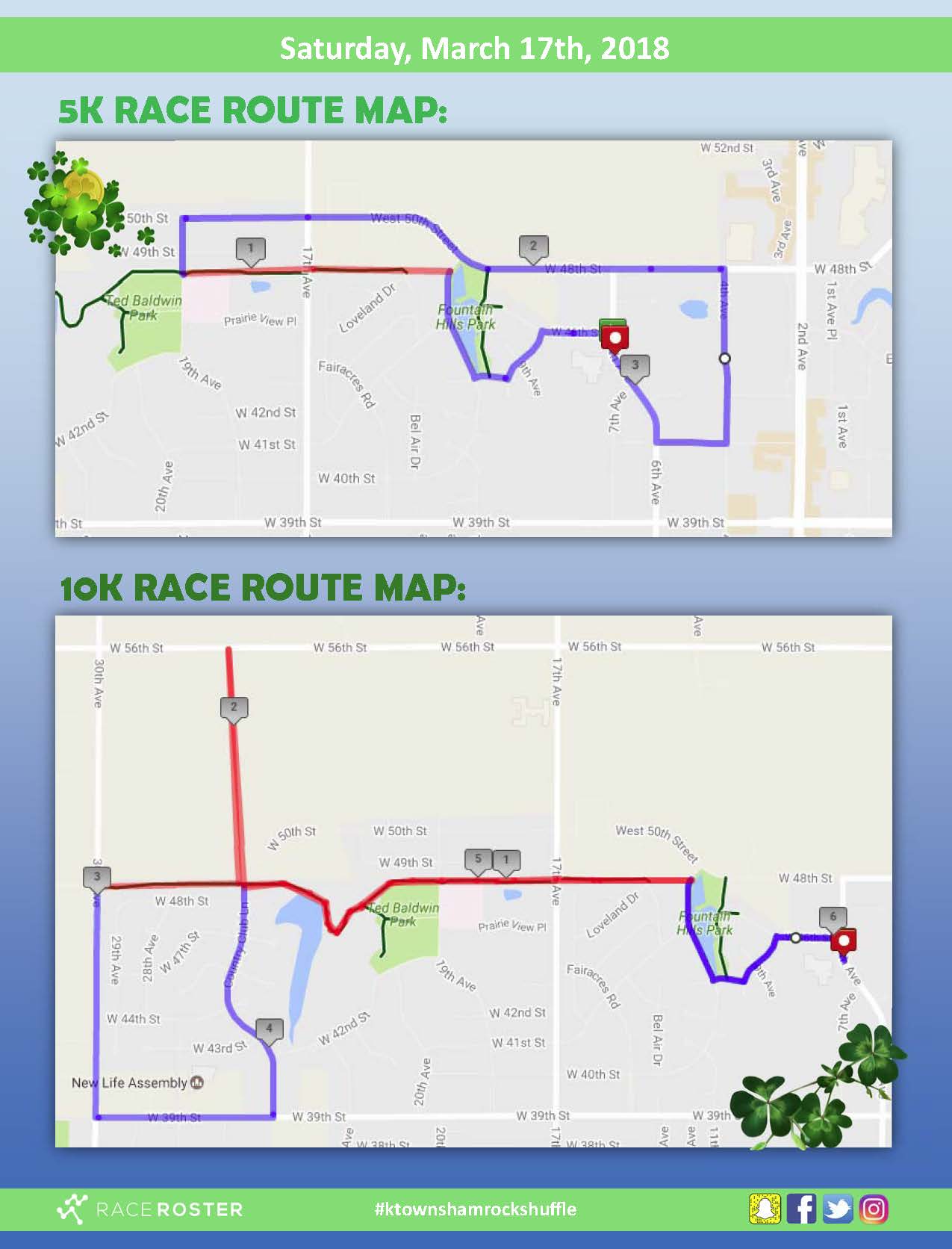 2018 — 2018 Shamrock Shuffle — Race Roster — Registration, Marketing ...